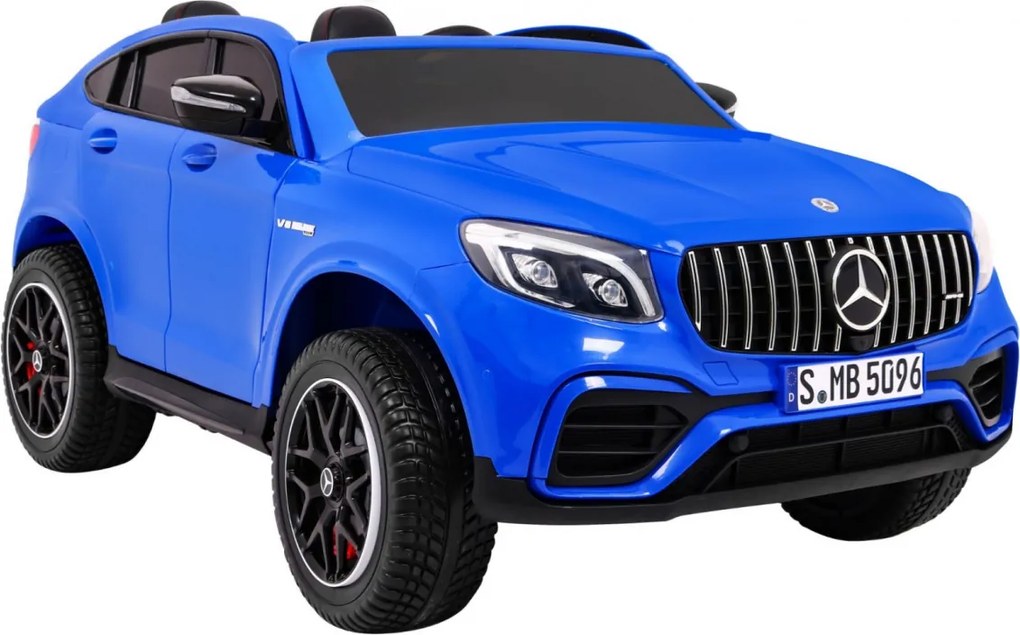 Ramiz Dětské autíčko Mercedes GLC 63S modré SUV + pohon 4x4
