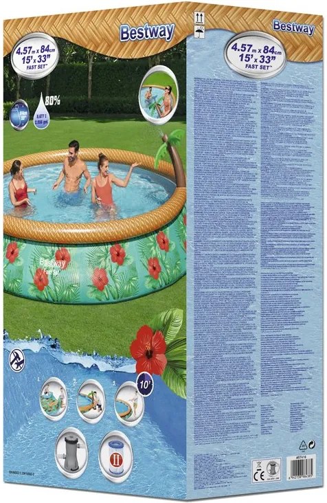Bestway 57416 Paradise Palms 457 x 84 cm 57416