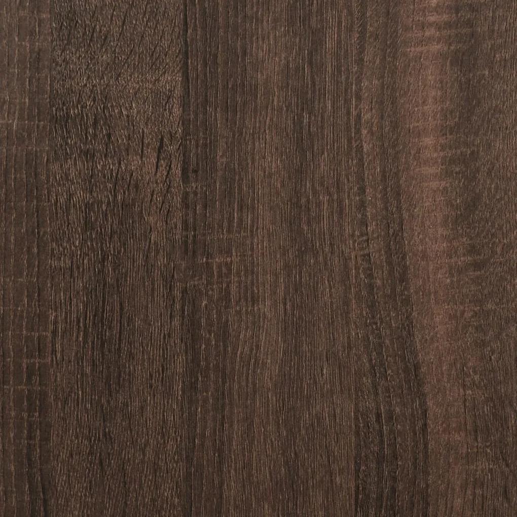 vidaXL Válenda se zásuvkami 90 x 200 cm kompozitní dřevo [3280250] Barva: Betonová šedá