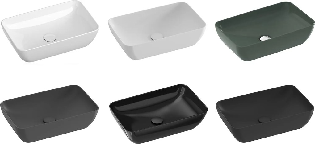 Ravak UNI SLIM 500 R 50 x 31 cm XJX01150001 umyvadlo