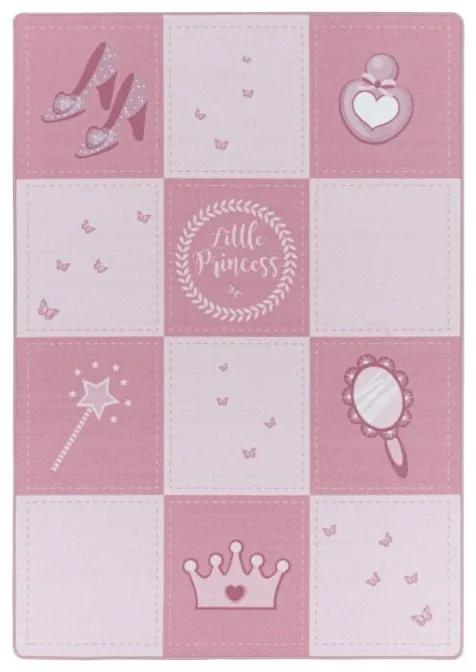Dětský koberec Play 2905 pink 140 x 200 cm