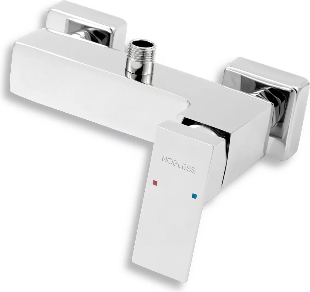 Novaservis Nobless EDGE Sprchová baterie bez příslušenství 150 mm horní připojení, chrom, 36062/1,0