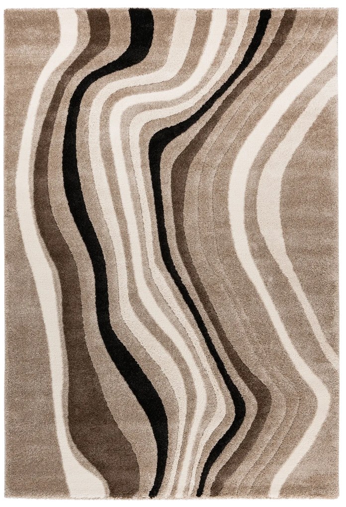 Obsession, Kusový koberec My Frisco 283 Taupe, 80x150, hnědá, ložnice