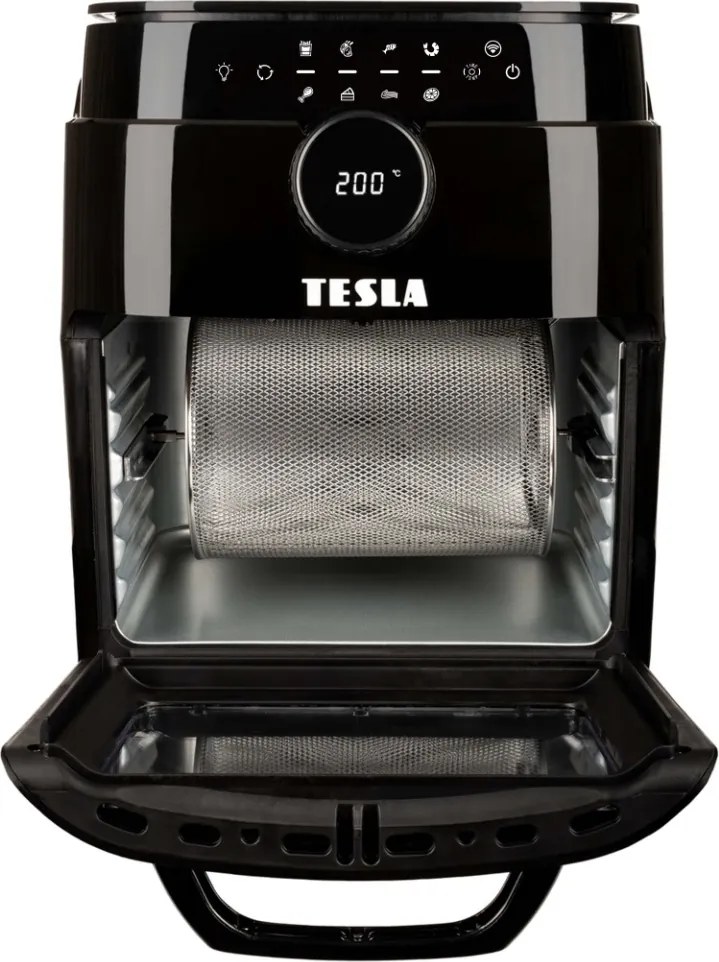 TESLA AirCook & Grill QG800 WiFi - multifunkční digitální horkovzdušná fritéza