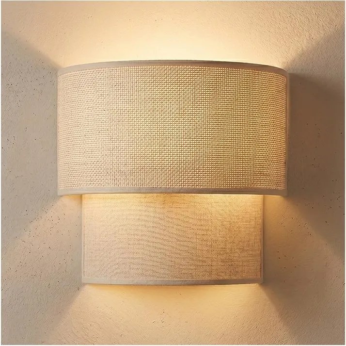 BRILAGI - LED Nástěnné svítidlo BOHO ECO 1xE27/10W/230V krémová