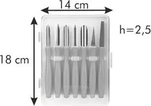 TESCOMA Vykrajovací souprava PRESTO CARVING