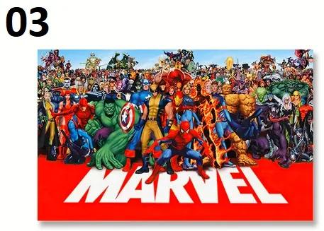 Obraz s motivem Marvel Superhrdinové, více motivů Motiv: 03, Rozměry (cm): 20x30 cm
