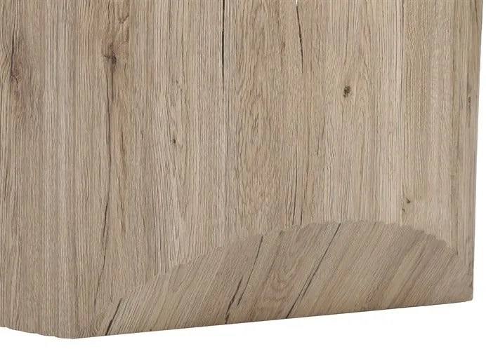 Autronic Jídelní stůl SORETO — 200x100x77 cm, MDF, dekor dub/ ořech Světle hnědá