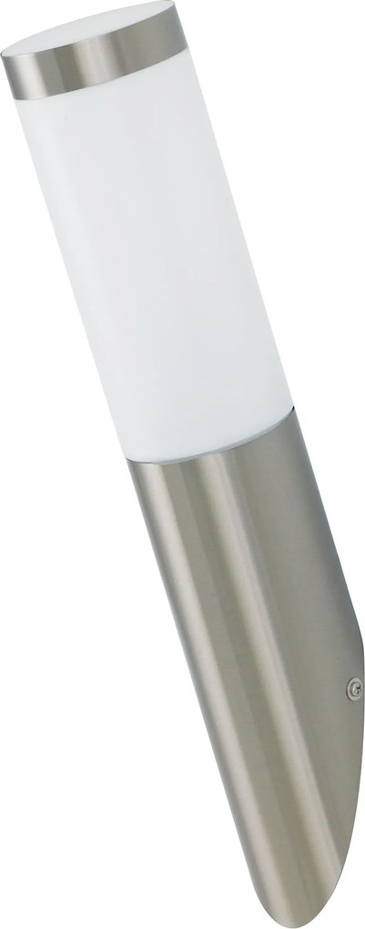 FAN I-ST021 Venkovní nástěnné svítidlo I-ST021 nikl, 1xE27, IP44, 37,6x16x7,6 cm - FANEUROPE