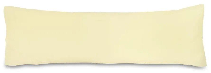 Kvalitex Saténový povlak na relaxační polštář smetanový 55x180cm