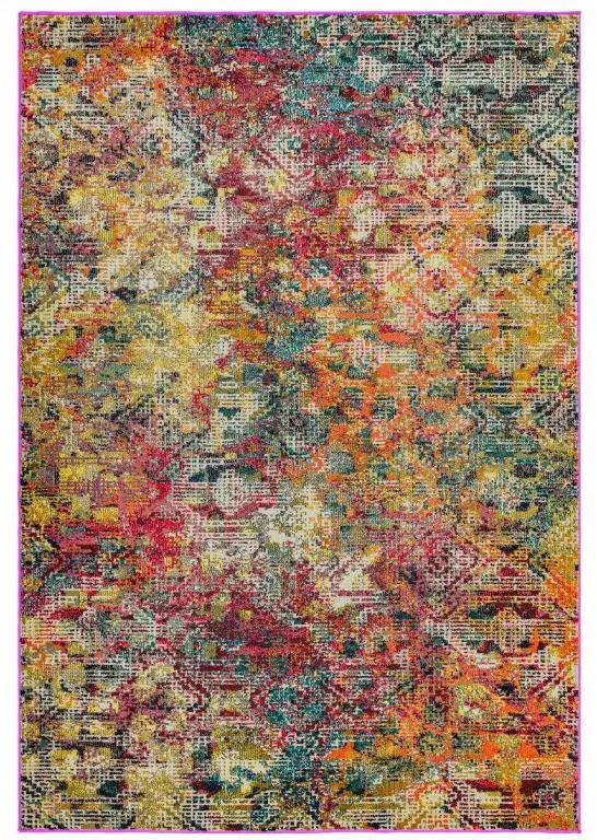 Barevný  koberec Neroli Digital Rozměry: 80x150 cm
