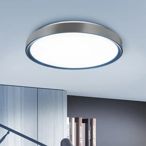 Brilagi-LED Stmív. svítidlo FANCIA LED/48W/230V 3000-6500K pr. 39 cm stříbrná+DO