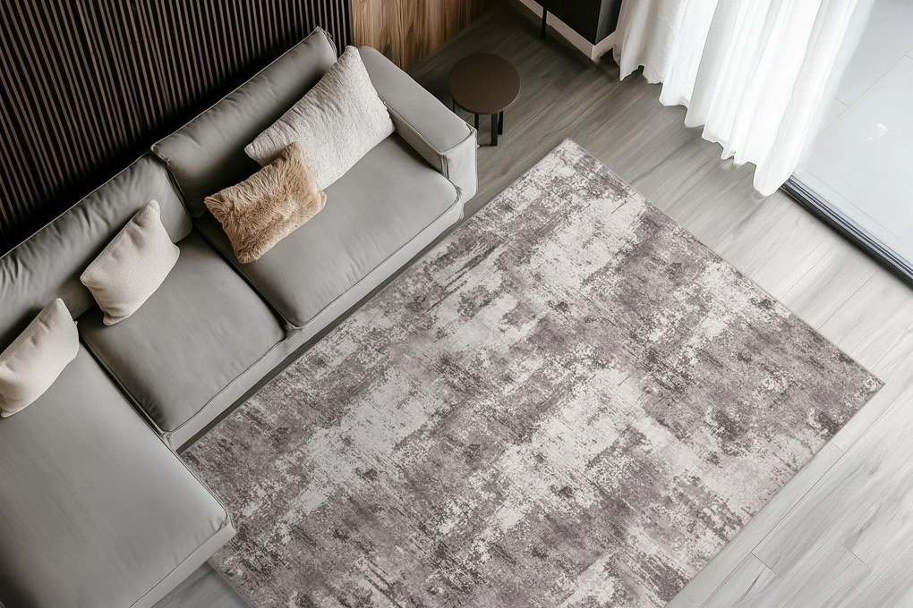 Obsession, Kusový koberec Avantgarde 107 Taupe, 230x330, šedá, chodba / předsíň