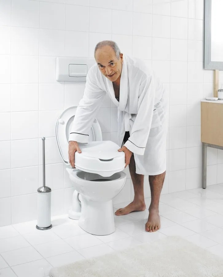 Ridder Ridder, HANDICAP WC sedátko zvýšeno 10cm, černá, A0071010
