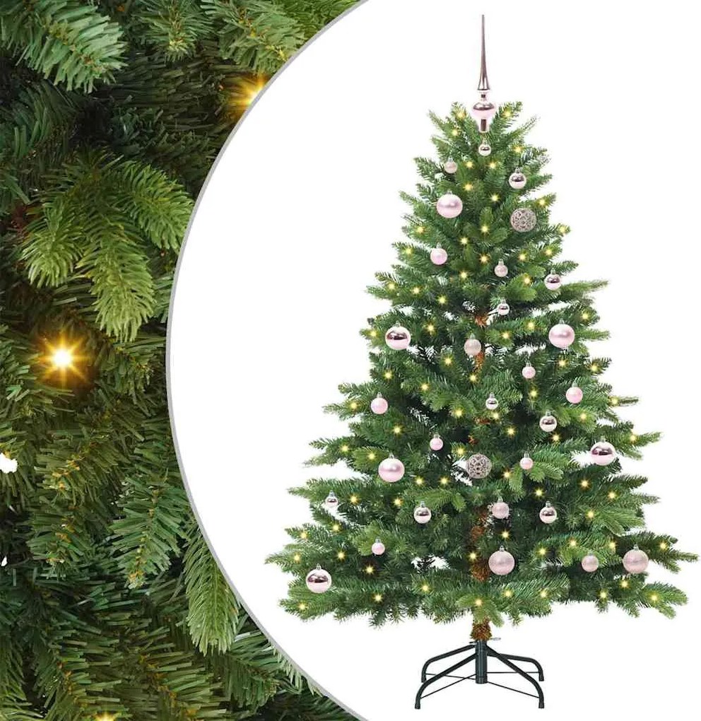 Umělý vánoční stromeček s stojanem Zelená 150 cm PE a PVC 3397538