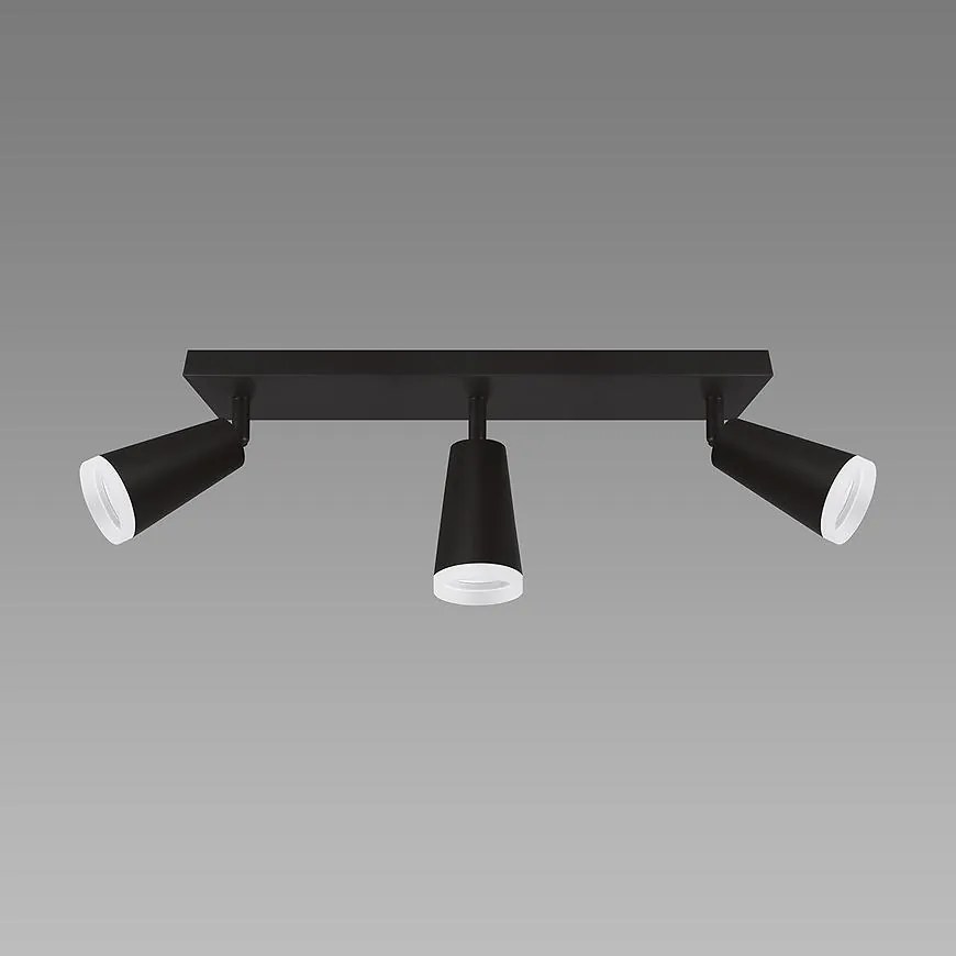 Svítidlo SANA GU10 3L BLACK 04146 LS3