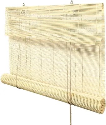 Bambusová roleta, přírodní 120 x 180 cm