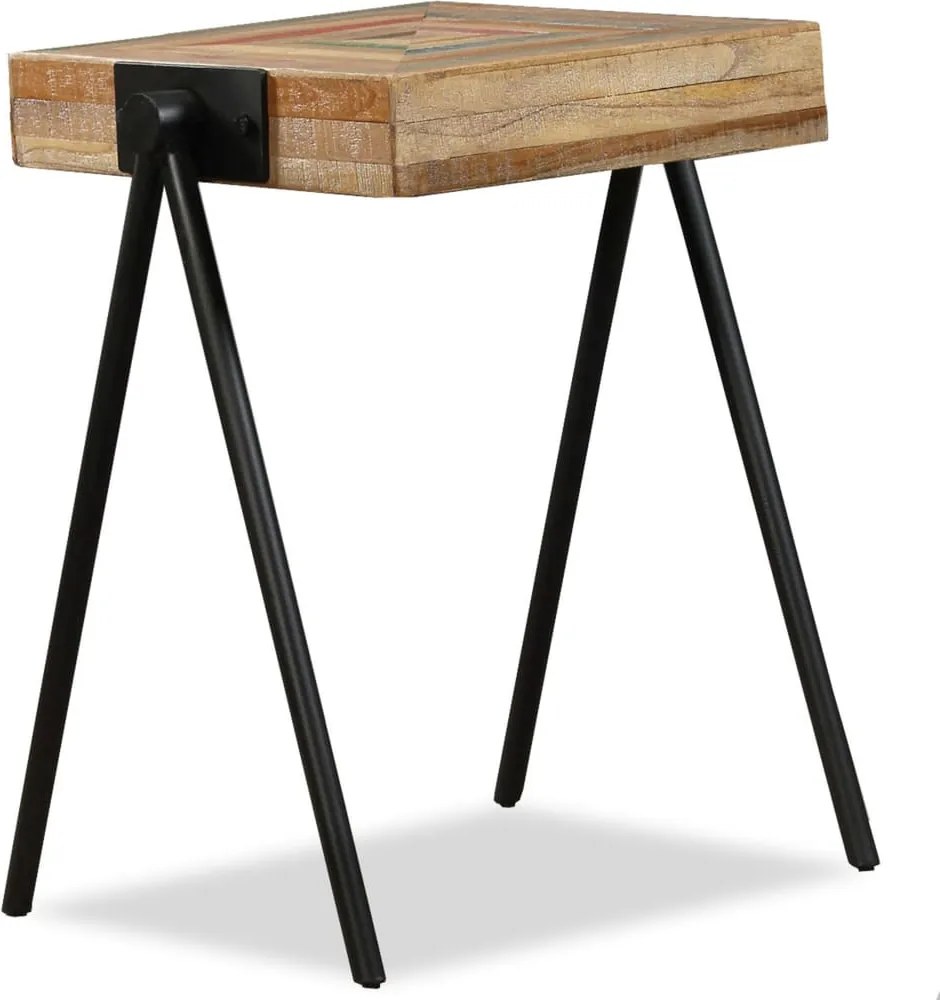 Odkládací stolek masivní recyklovaný teak 245408