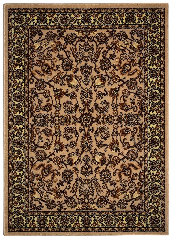 Spoltex, Kusový koberec Samira New Beige 12002-050, 200x280, béžová, chodba / předsíň