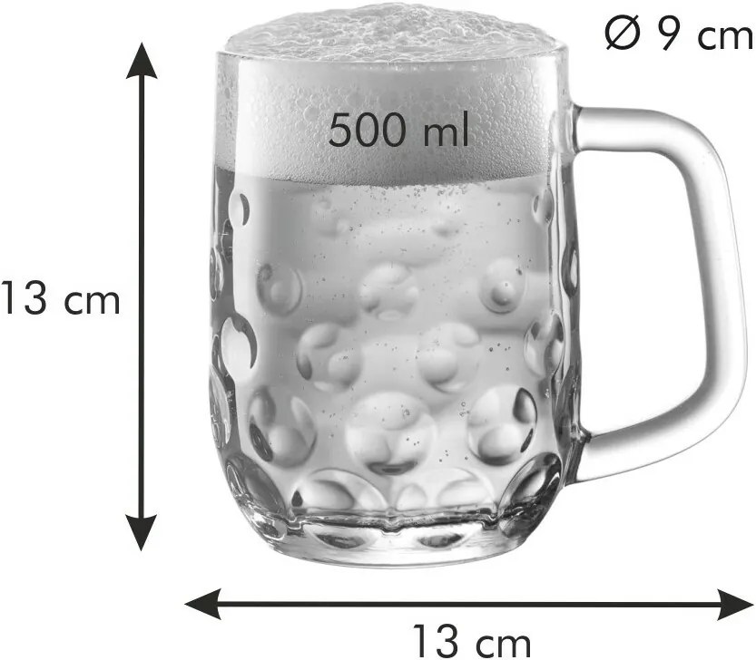 Tescoma Půllitr myBEER Salute!, 0,5 l