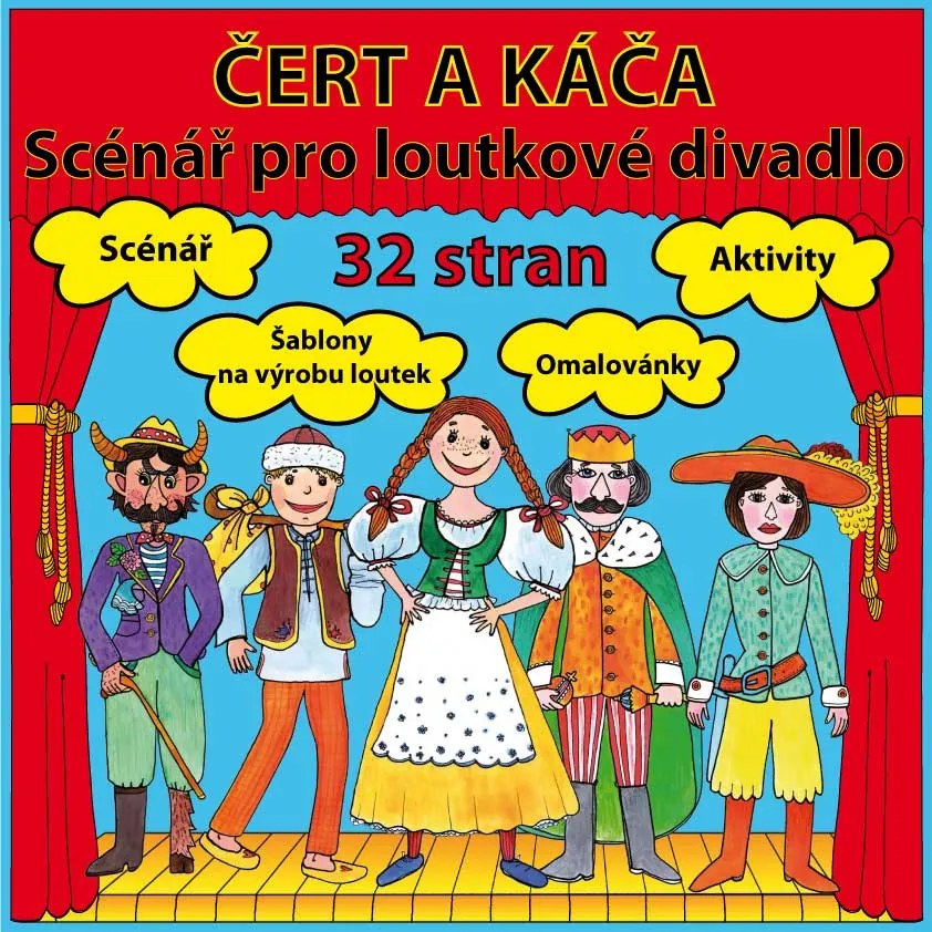 MARIONETINO Čert a Káča - scénář k pohádce