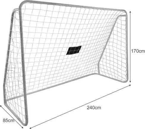 Fotbalová branka 170 x 240 cm + terč na přesné góly
