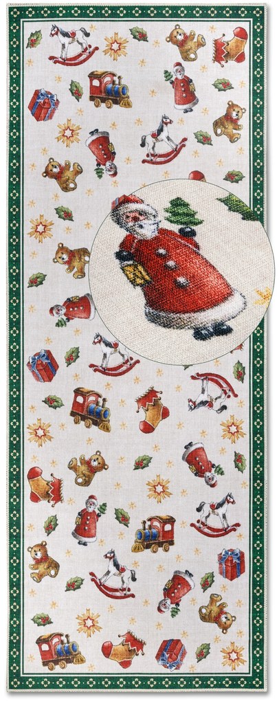 Villeroy & Boch Běhoun Toy's delight s potiskem 106193 Green, Multicolor, 80x200, zelená, obývací pokoj