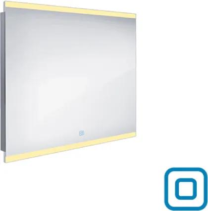 NIMCO Led zrcadlo zrcadlo LED 900x700 rám hliníkový ZP 12019V