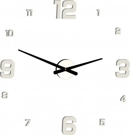 Moderní hodiny na zeď nalepovací | SENTOP 12P005 plexi sklo