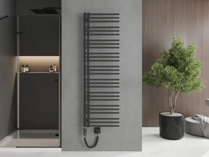 Mexen Neptun, elektrické topné těleso 1600 x 500 mm, 900 W, antracitová, W101-1600-500-2900-66