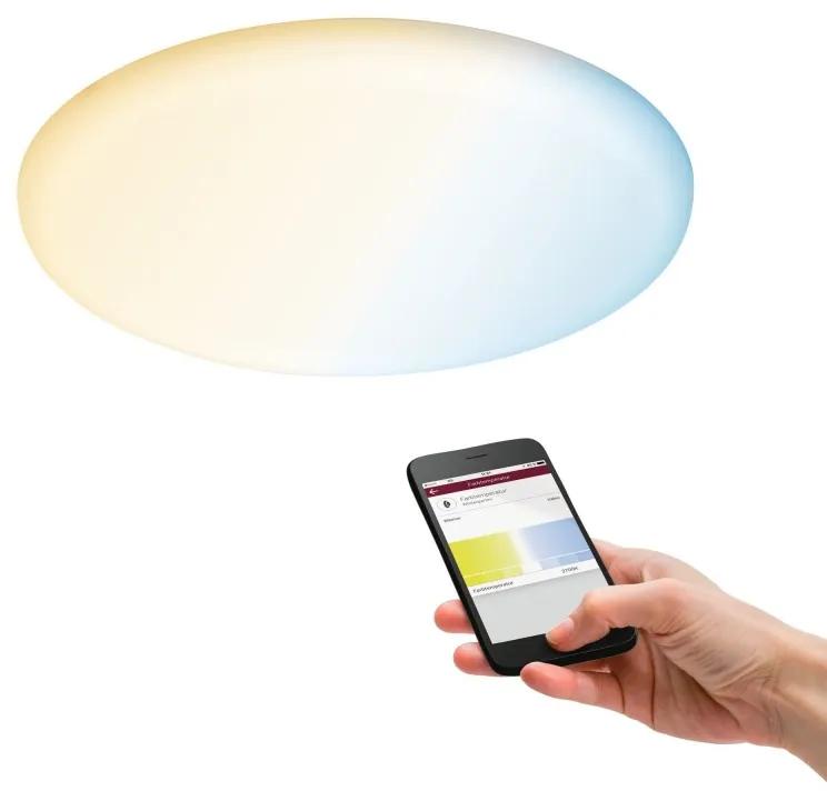 Smart Home Zigbee LED vestavné svítidlo Veluna VariFit měnitelná bílá 215mm IP44 17W - PAULMANN