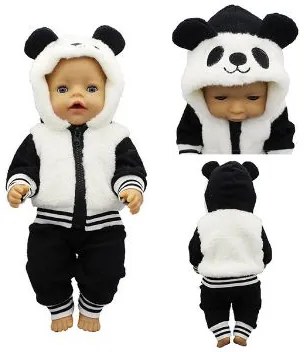 Oblečky Baby Born - dvoudílný set Panda