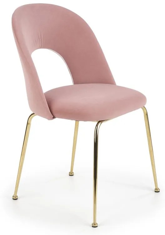 Halmar Jídelní židle K385 - růžová