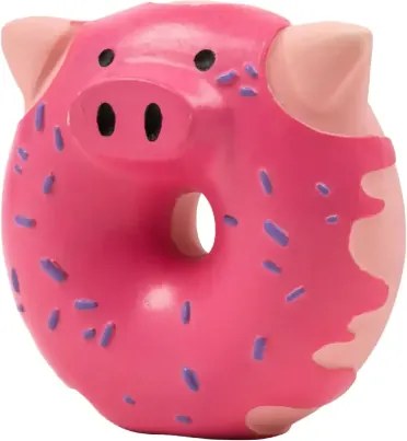 United Pets Latexová hračka pro psy prasátko Donut