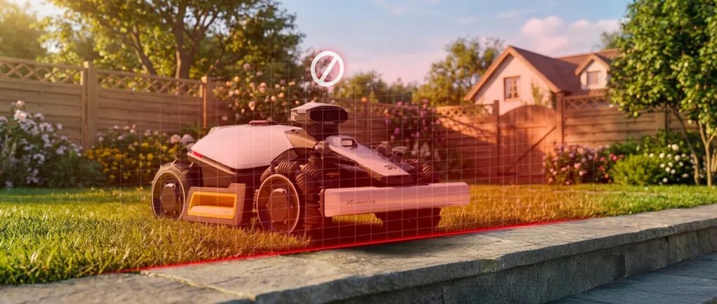 Mammotion LUBA mini 2 AWD 1000 Tripl-Cam+AI-Vision+NetRTK robotická sekačka - 1000m2, sklon až 80%, Wifi/Bluetooth, + 4G data 3roky ZDARMA