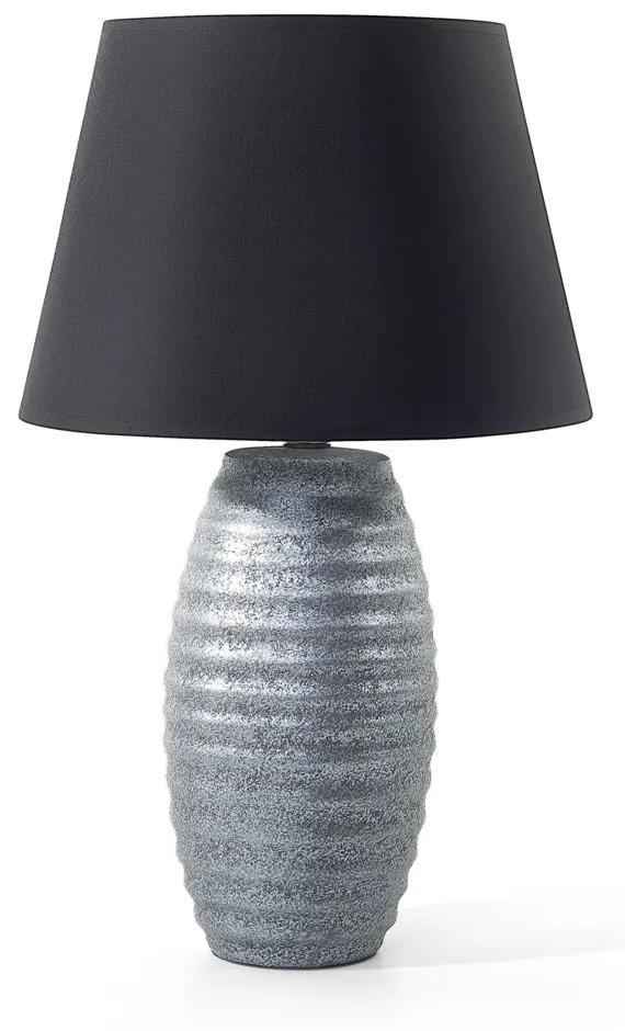 Stříbrná stolní lampa a moderní noční světlo - EBRO
