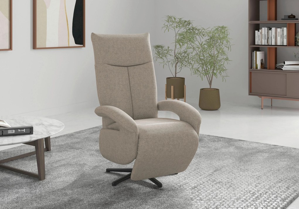 XXXLutz RELAXAČNÍ KŘESLO, textil, šedohnědá Sit & More - Online Only křesla & taburety - 00014401853K