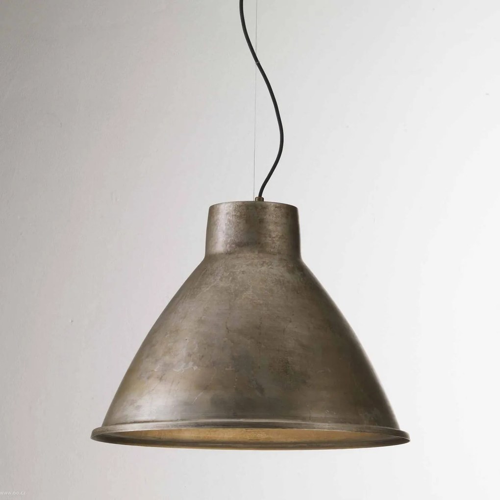 Il Fanale 269.14.FF Loft, industriální závěsné svítidlo ze železa, 1x77W, prům. 57cm