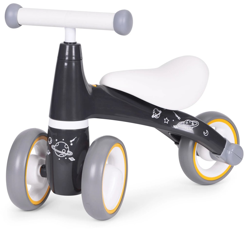 Dětské odrážedlo ECOTOYS COSMIC černé