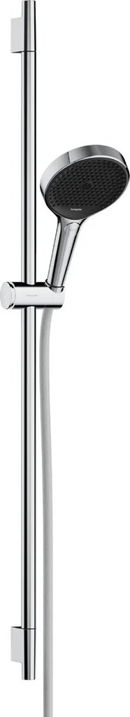 Hansgrohe Rainfinity, sprchová sada 130 3jet EcoSmart s tyčí S Puro 90 cm, chromová, HAN-28744000