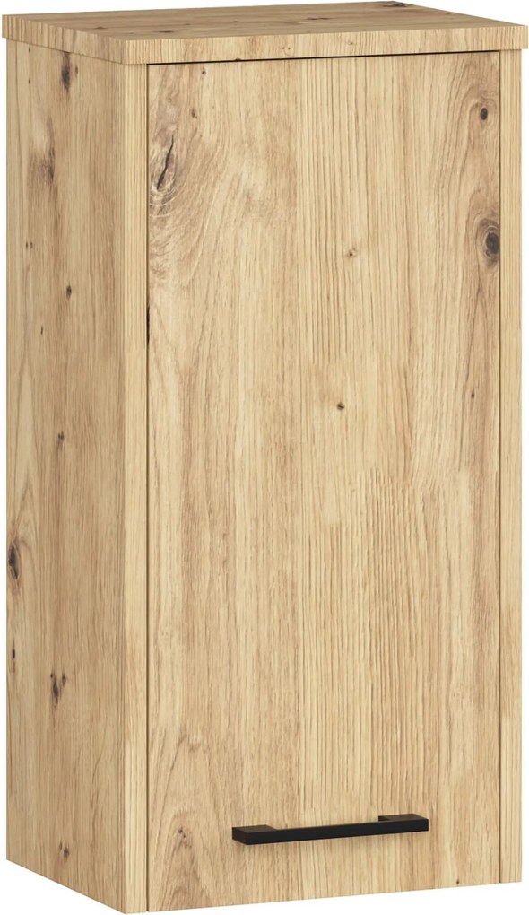 Závěsná koupelnová skříňka Fin 30 cm dub artisan
