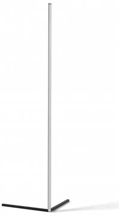 LED stojací lampa Johnny Digital Led Rgb černé s dálkovým ovladačem