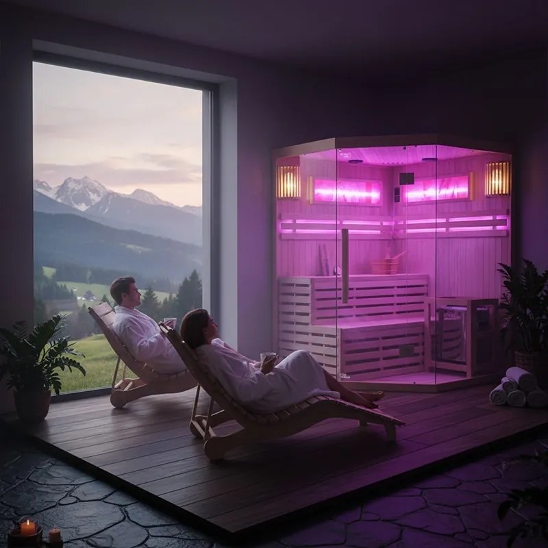 BPS-koupelny Finská sauna Relax HYD-3941 150x150, 4-5 osob
