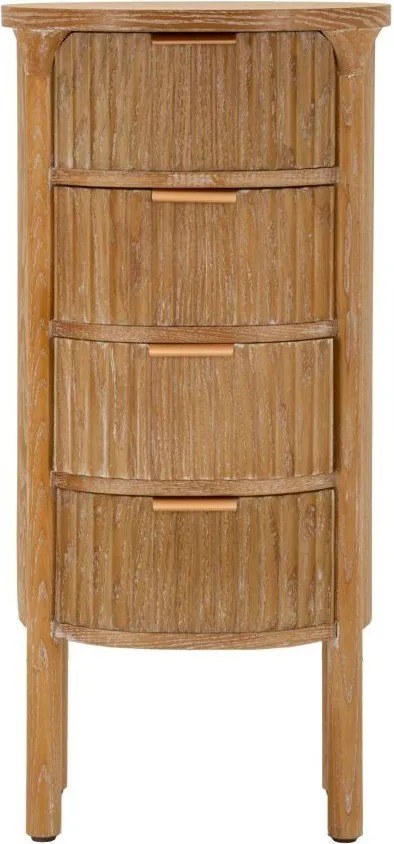 Skříňka z jedlového dřeva v přírodní barvě 38x82x33,5 cm Gothenburg – Mauro Ferretti