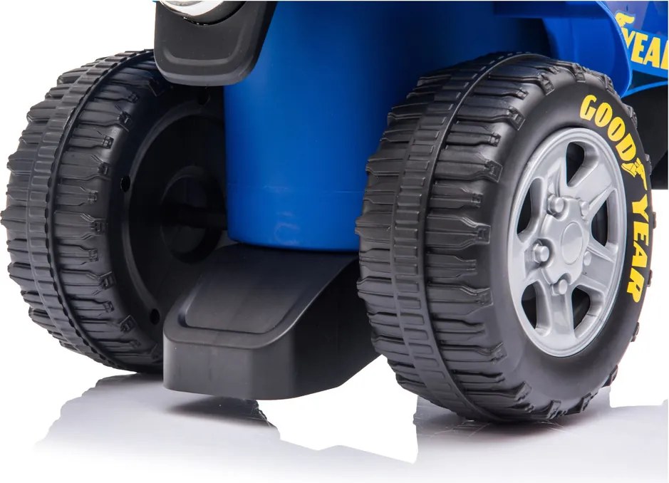 LEAN CARS Elektrická čtyřkolka se zvuky a světly 551-G modrá