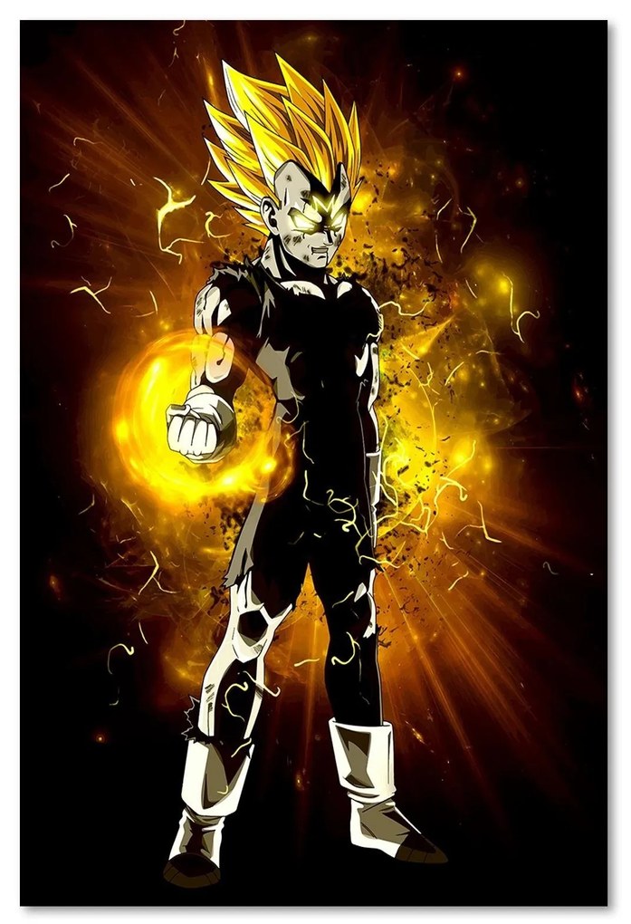 Gario Obraz na plátně Dragon Ball Vegeta - SyanArt Rozměry: 40 x 60 cm