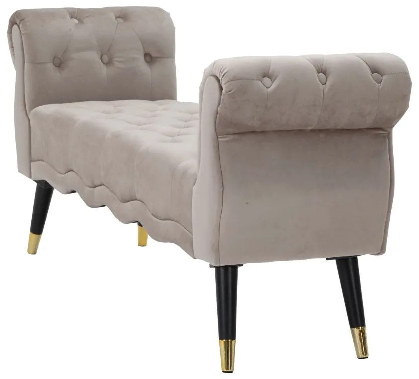 Designová lavice Dandelion 120 cm šedá