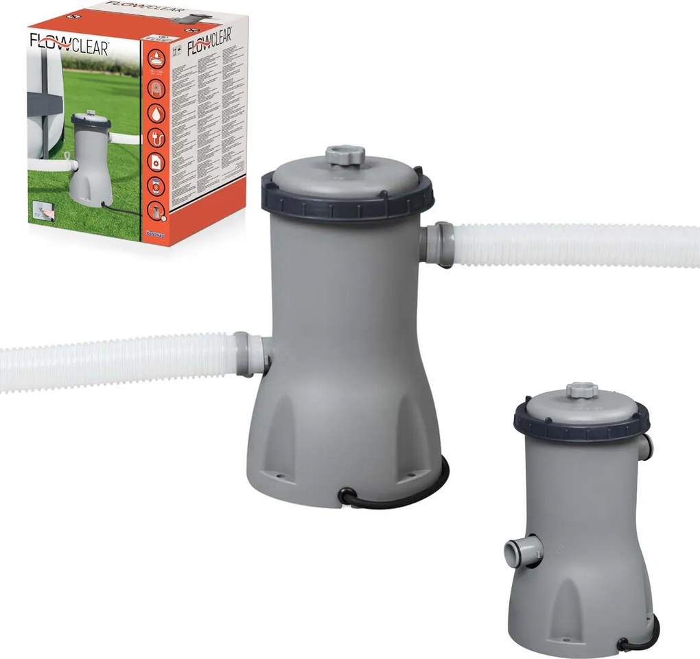 Kartušová filtrace do bazénu, 3028l/h | Bestway