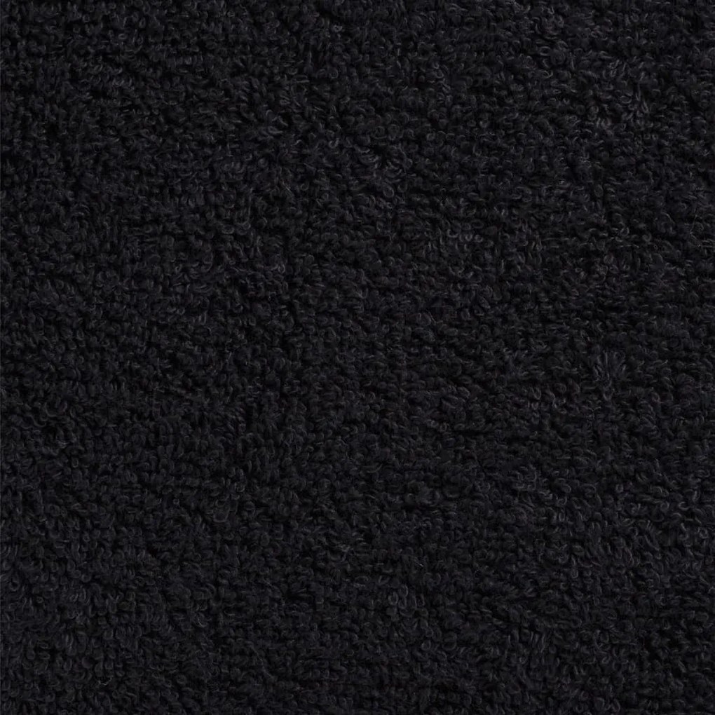 6dílná sada ručníků Premium SOLUND černá 600 g/m² 137565