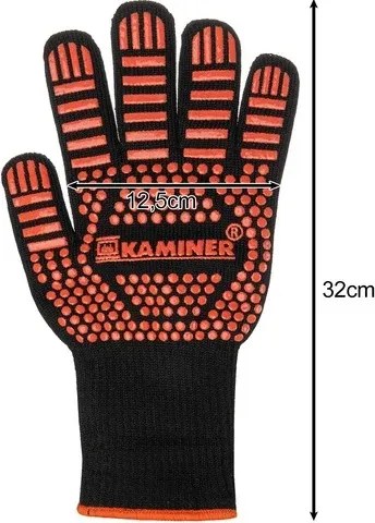 Kaminer Tepelně odolné grilovací rukavice KAMINER